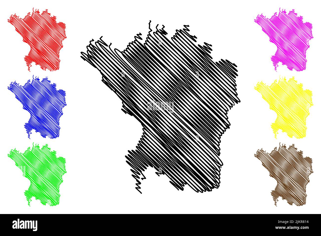 Psara island (Hellenic Republic, Greece, Greek island) map vector ...