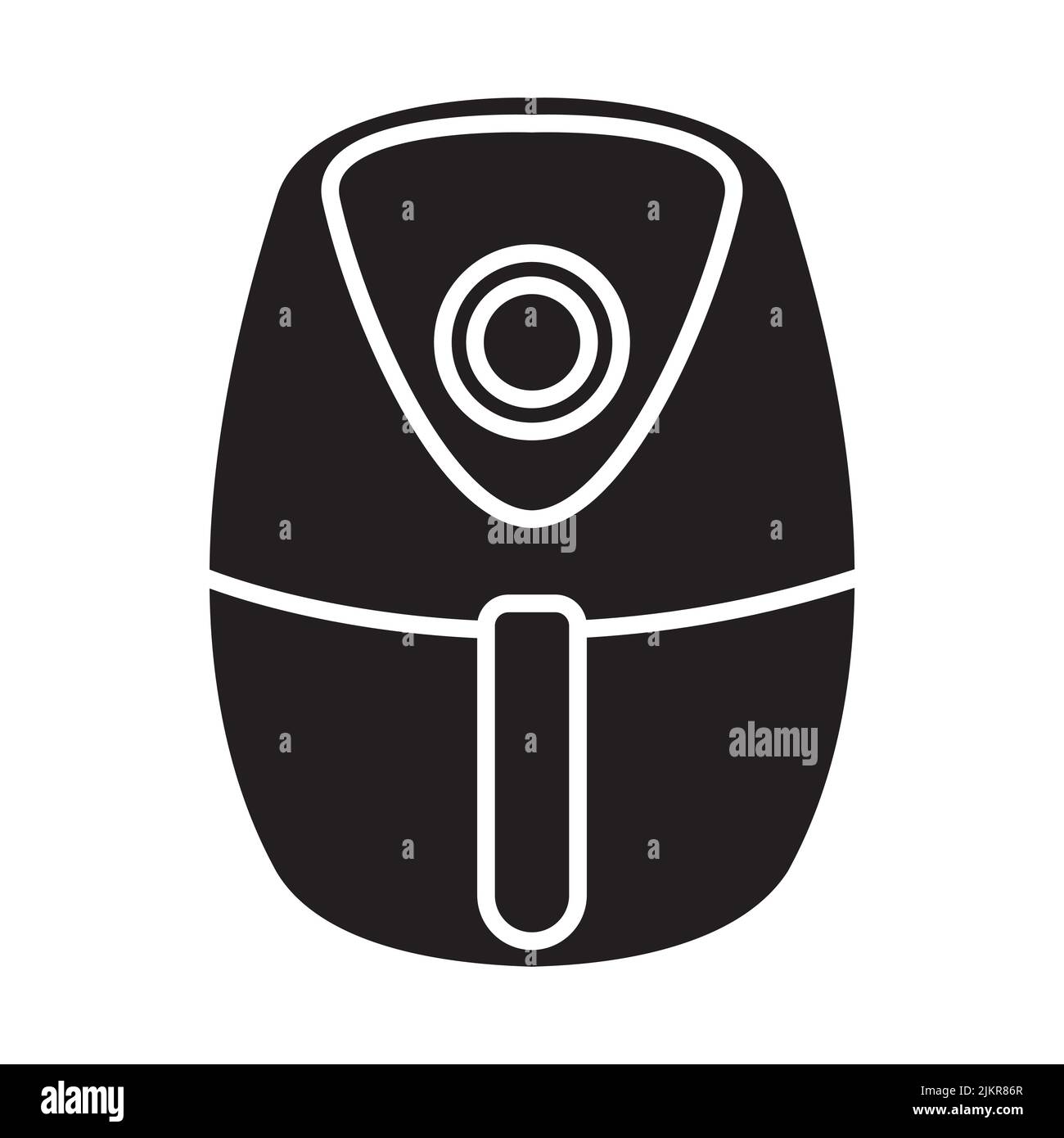 cooking air fryer appliance icon vector for graphic design, logo ...