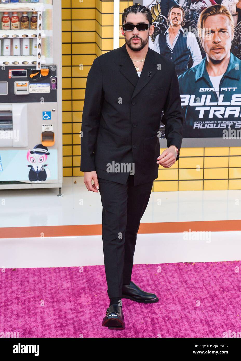 WESTWOOD, LOS ANGELES, CALIFORNIA, USA - AUGUST 01: Puerto Rican rapper ...