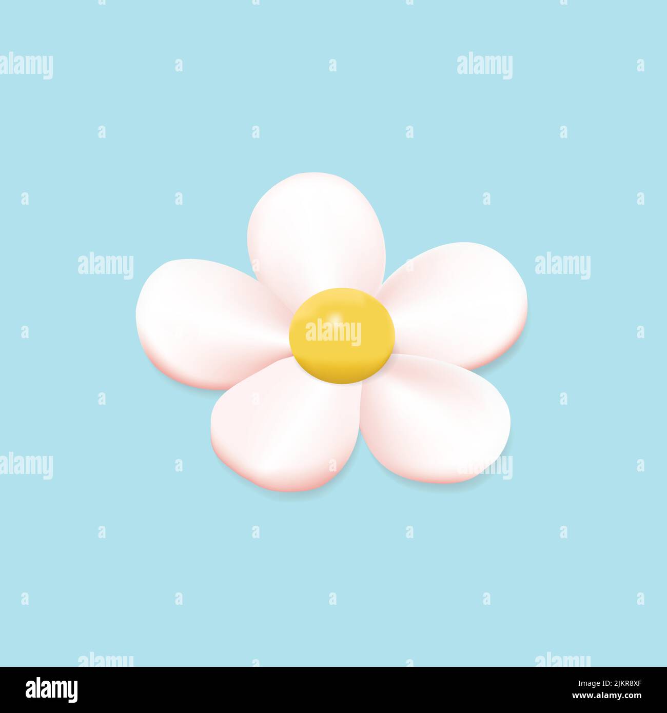 3d flower vector illustration Stock Vector Image & Art - Alamy