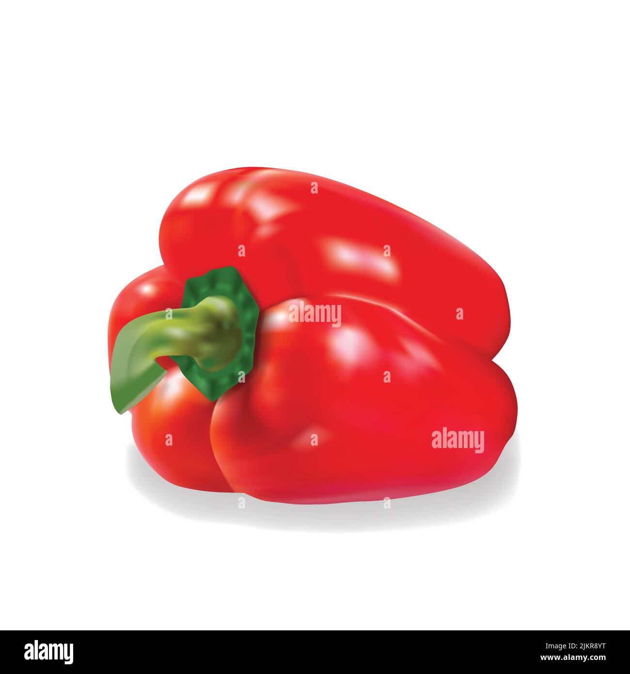 3d red chilli vector illustration Stock Vector Image & Art - Alamy