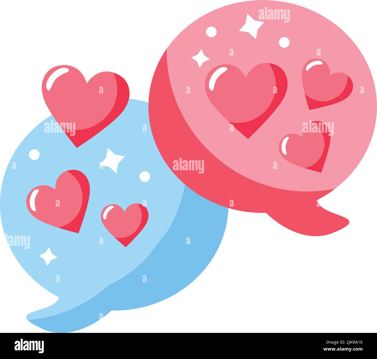 romantic love bubbles Stock Vector Image & Art - Alamy