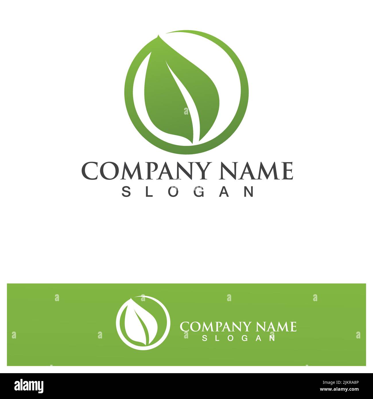 Green leaf ecology Logo nature element vector Stock Vector Image & Art ...