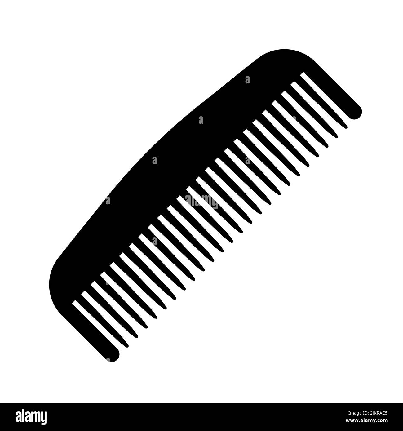 Comb vector icon isolated on white background Stock Vector Image & Art ...