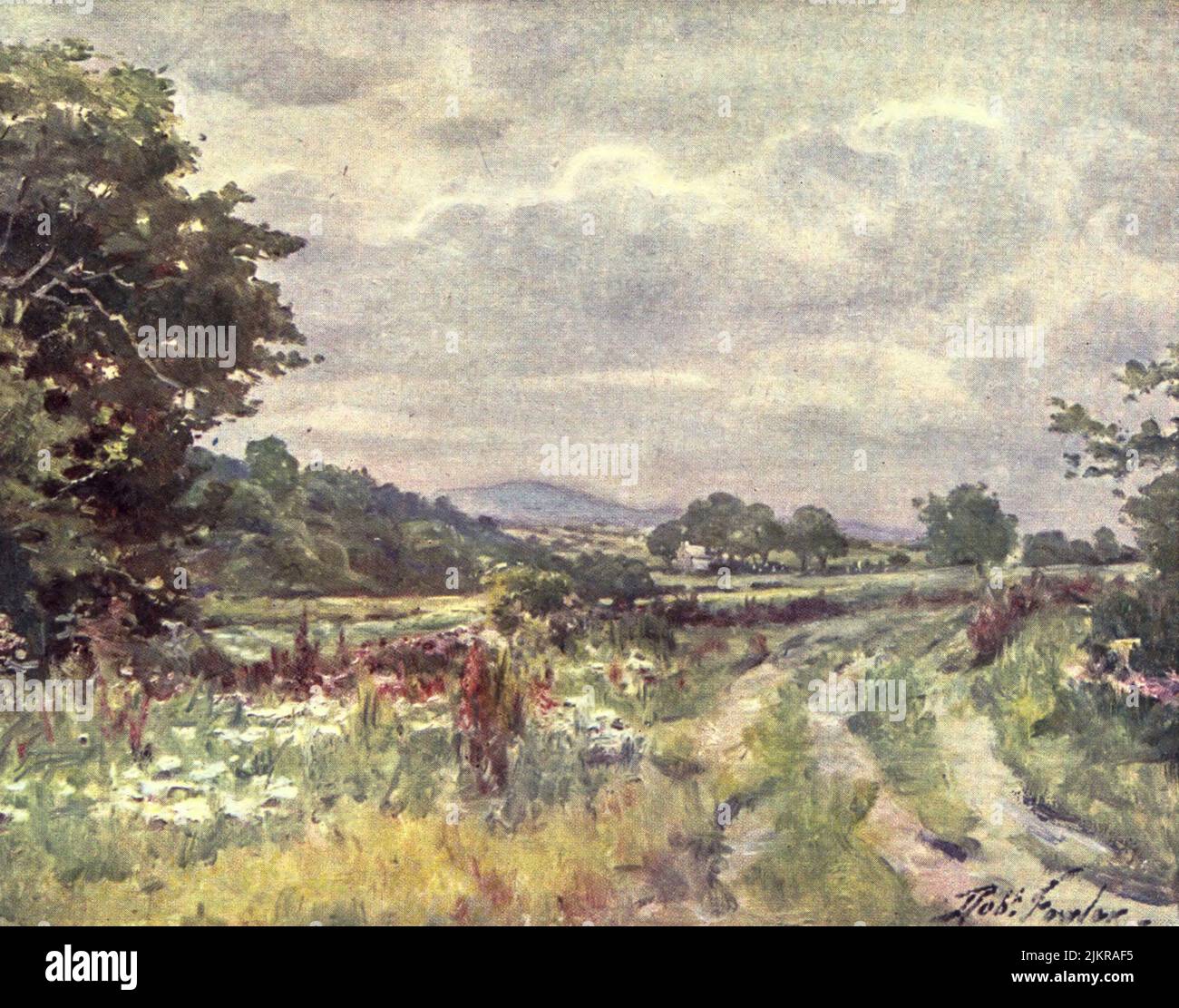 Painting lane uk country hi-res stock photography and images - Alamy