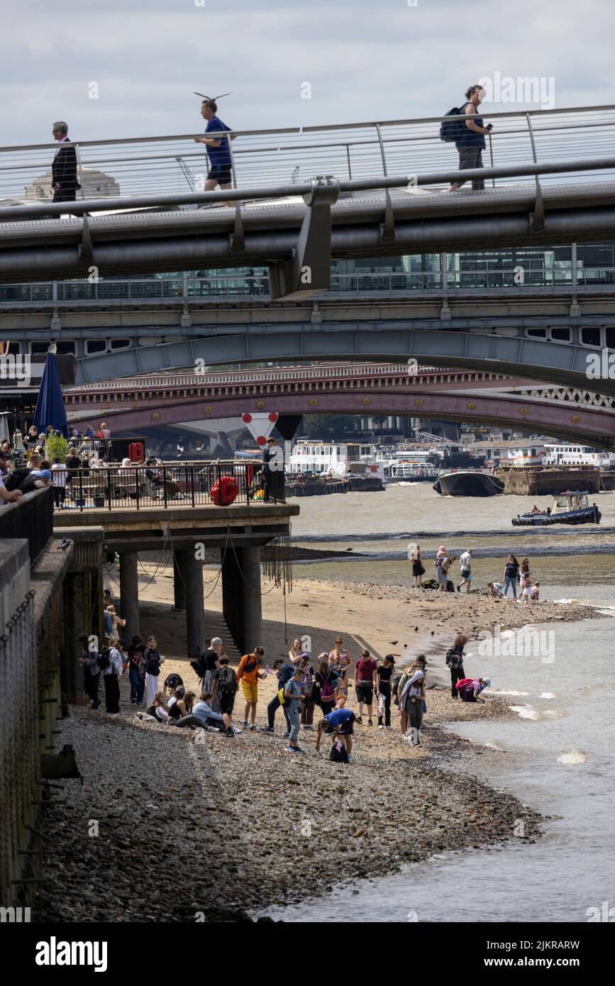 Large expanses of rocks, pebbles and bijou sandy beaches are exposed on ...