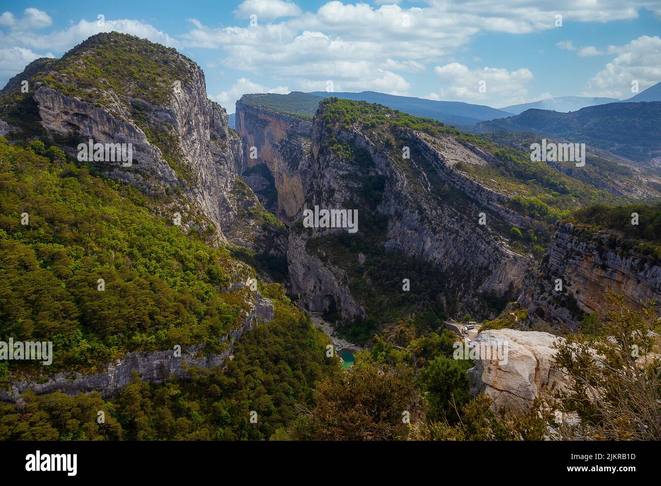 The Verdon Gorge (French: Gorges du Verdon) is a river canyon located ...