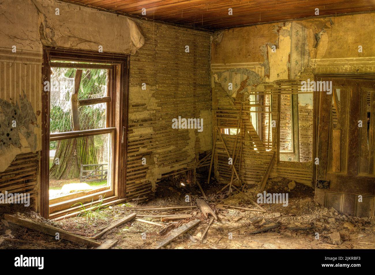 Rundown Mansion Inside