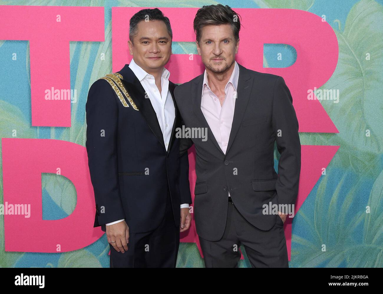 Los Angeles, USA. 02nd Aug, 2022. (L-R) Rodney To and James Leo Ryan ...