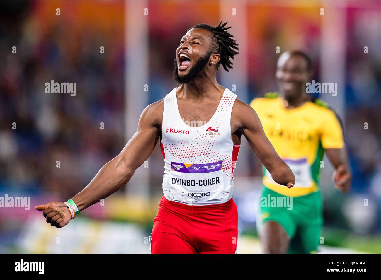 Womans triple jump hi-res stock photography and images - Alamy