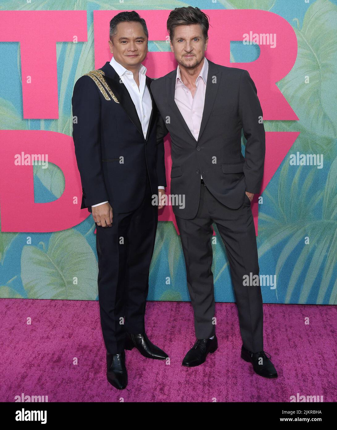 Los Angeles, USA. 02nd Aug, 2022. (L-R) Rodney To and James Leo Ryan ...