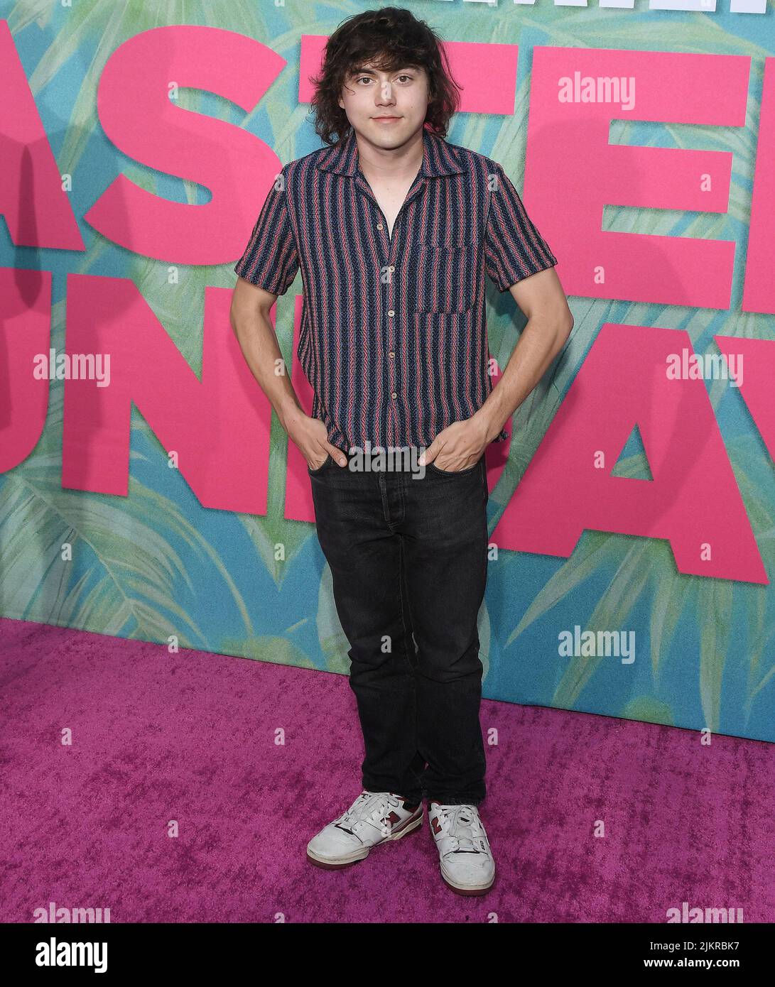 Los Angeles, USA. 02nd Aug, 2022. Brandon Wardell arrives at the ...