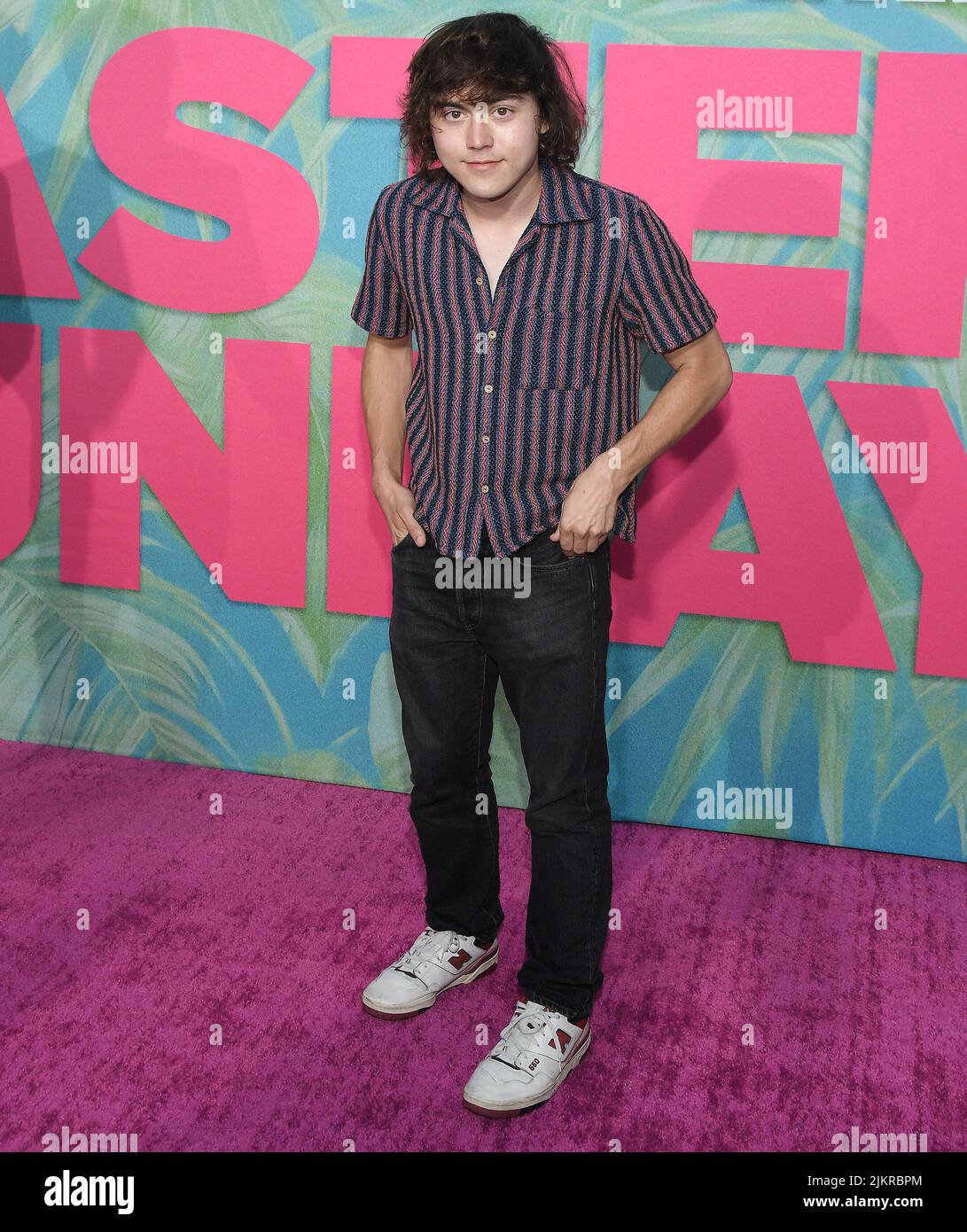 Los Angeles, USA. 02nd Aug, 2022. Brandon Wardell arrives at the ...