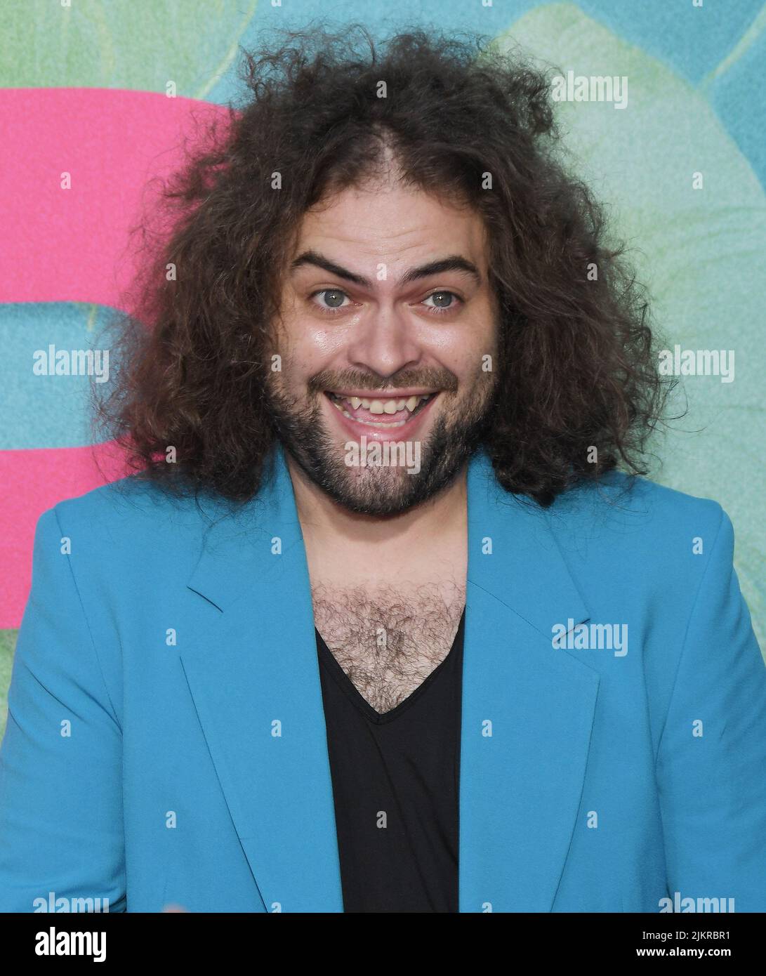 Los Angeles, USA. 02nd Aug, 2022. Dustin Ybarra arrives at the ...