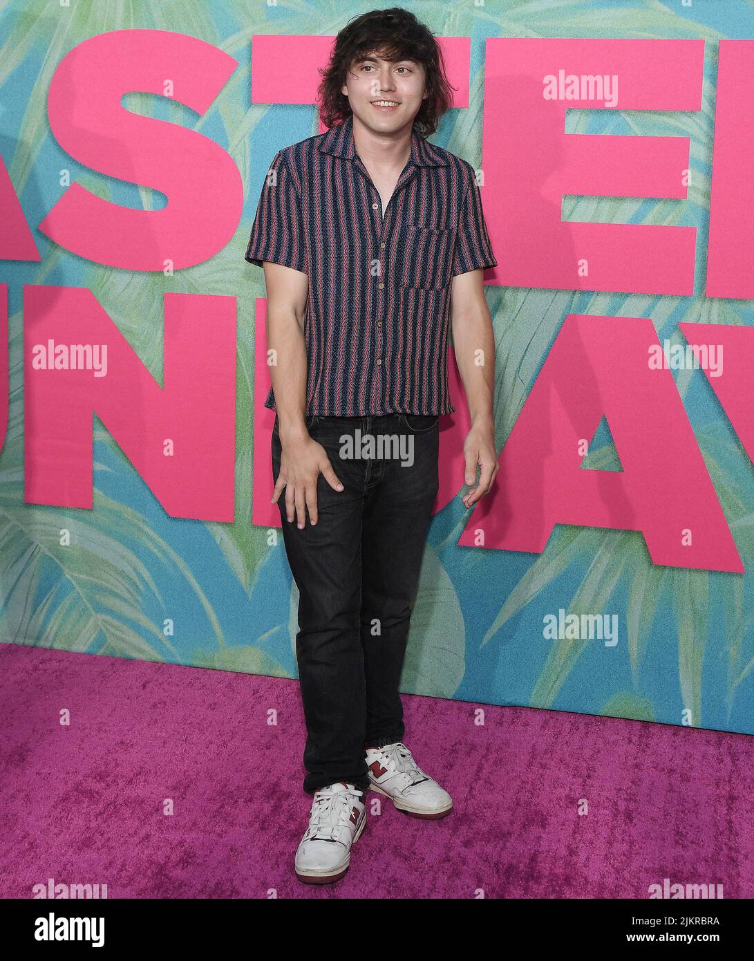 Los Angeles, USA. 02nd Aug, 2022. Brandon Wardell arrives at the ...