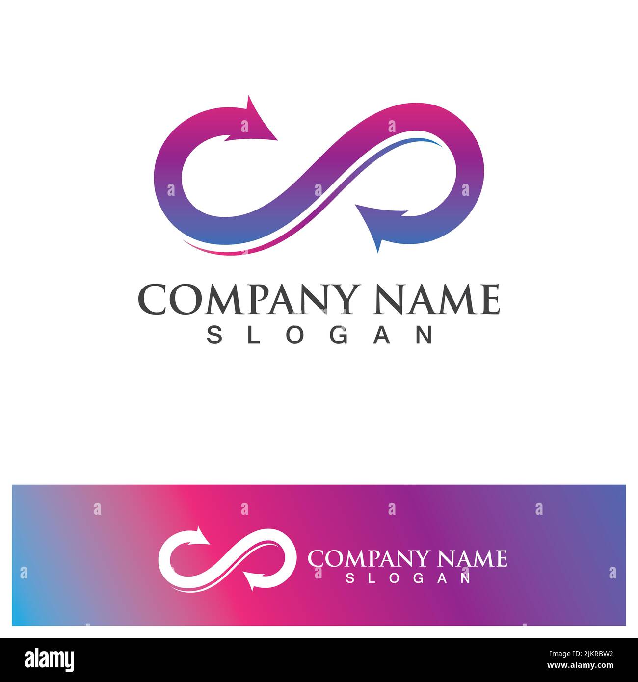 Infinity Design Vector icon illustration Logo template design Stock ...