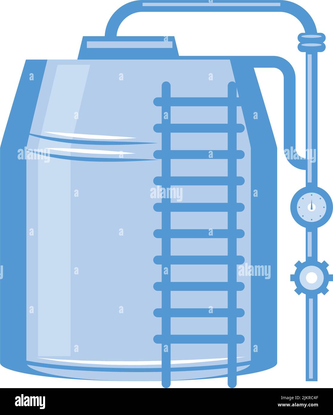 milk steel tank Stock Vector Image & Art - Alamy