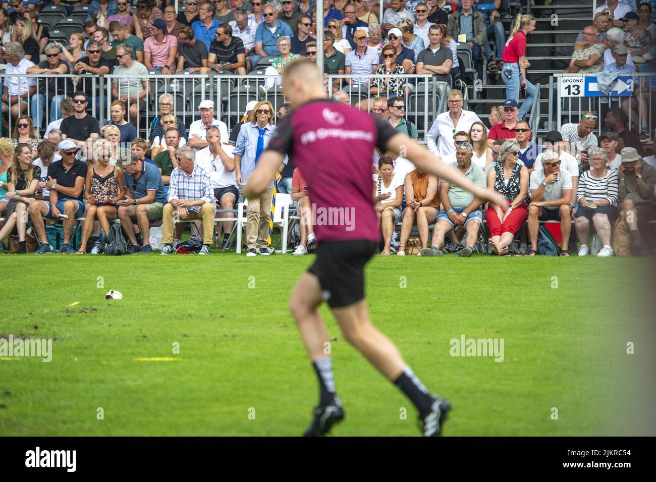 2022-08-03 10:55:55 FRANEKER - Audience during the PC handball match ...