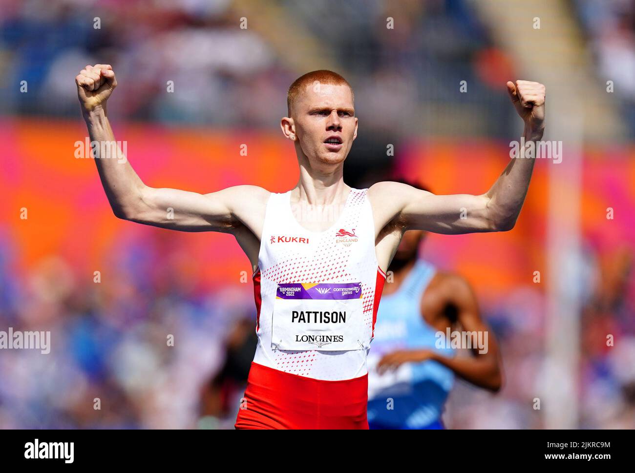 England's Ben Pattison wins Heat 3 of the Men's 800m at Alexander ...
