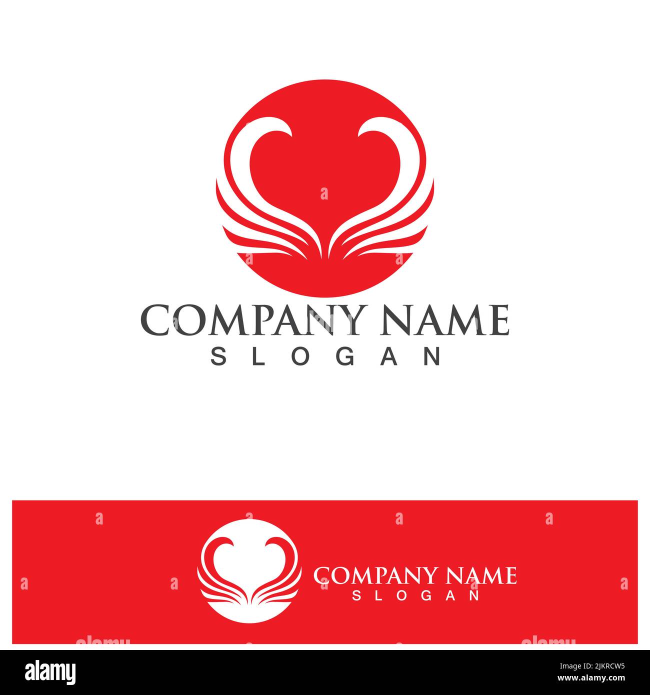 Wings logo vector icon symbol illustration design template Stock Vector ...