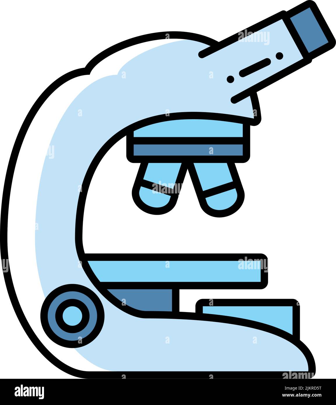 laboratory biology microscope Stock Vector Image & Art - Alamy