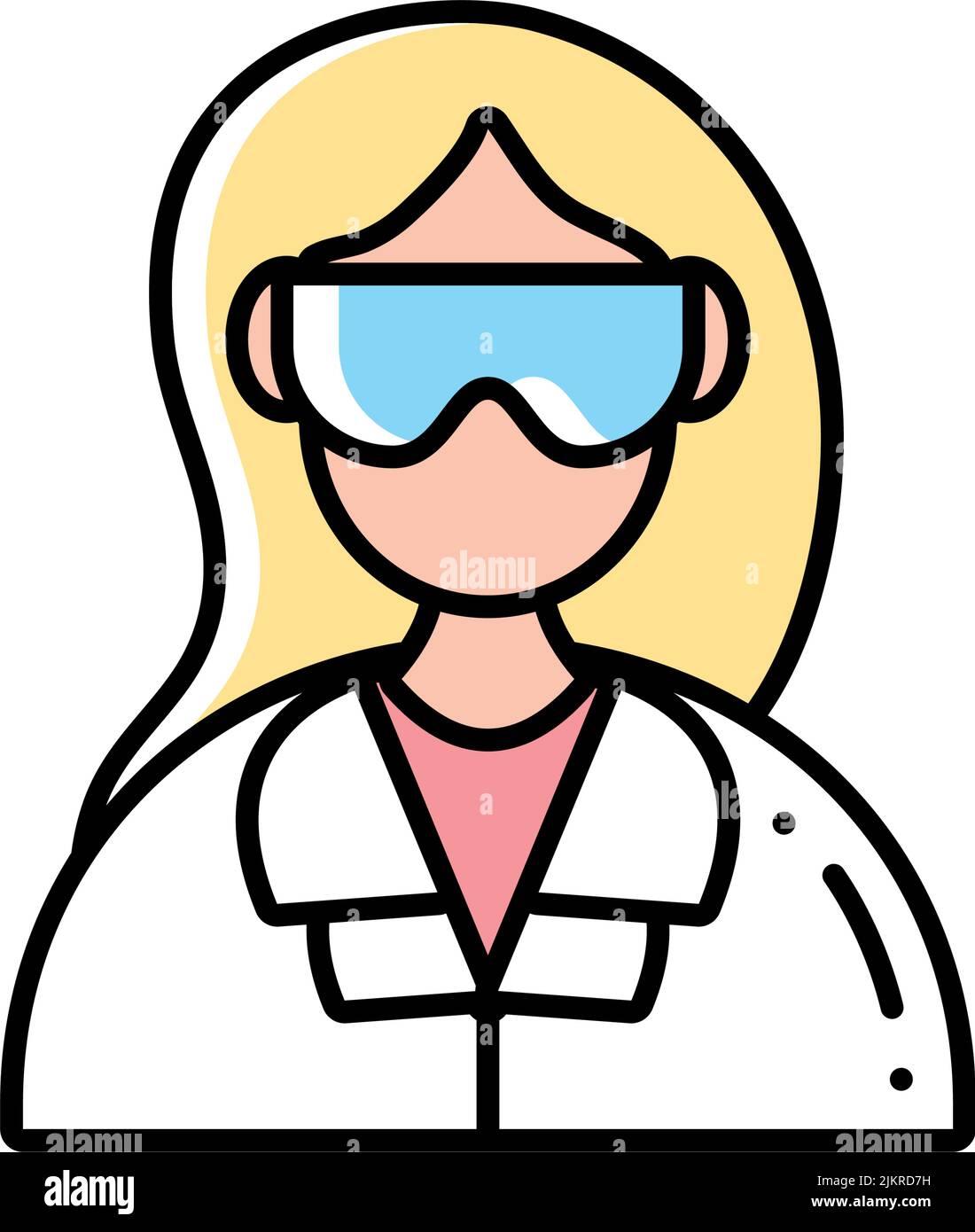 female scientist biologist Stock Vector Image & Art - Alamy