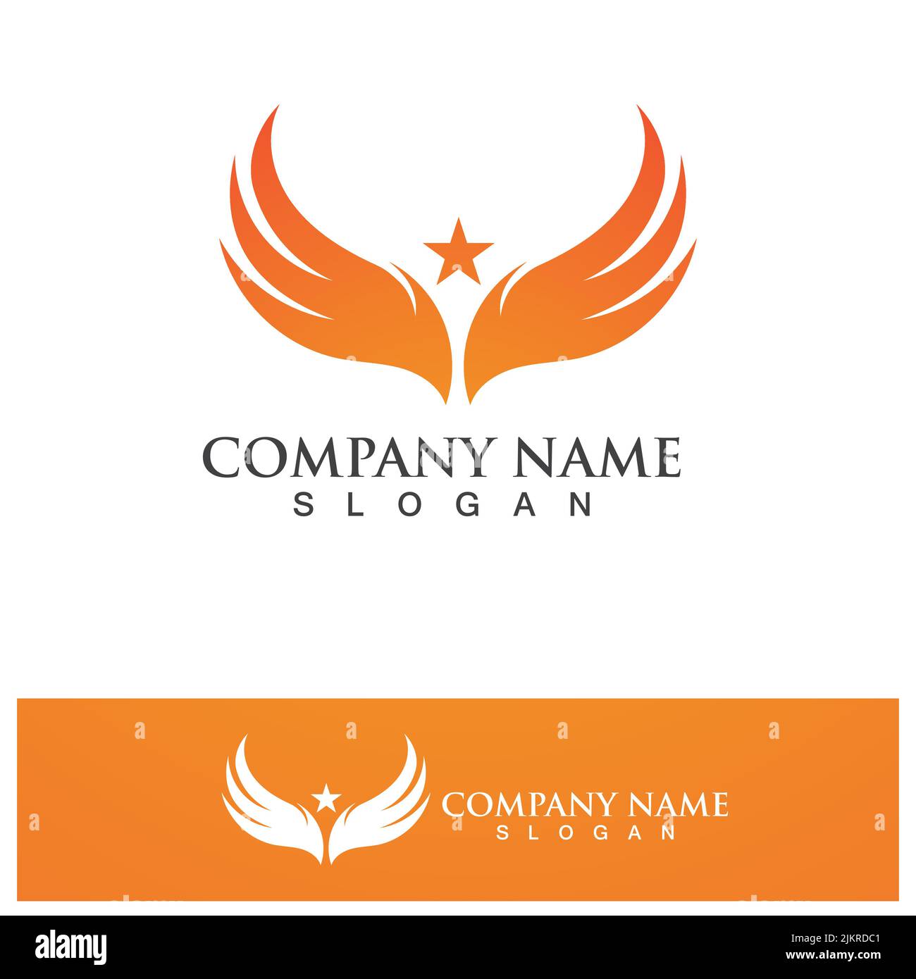 Wings logo vector icon symbol illustration design template Stock Vector ...