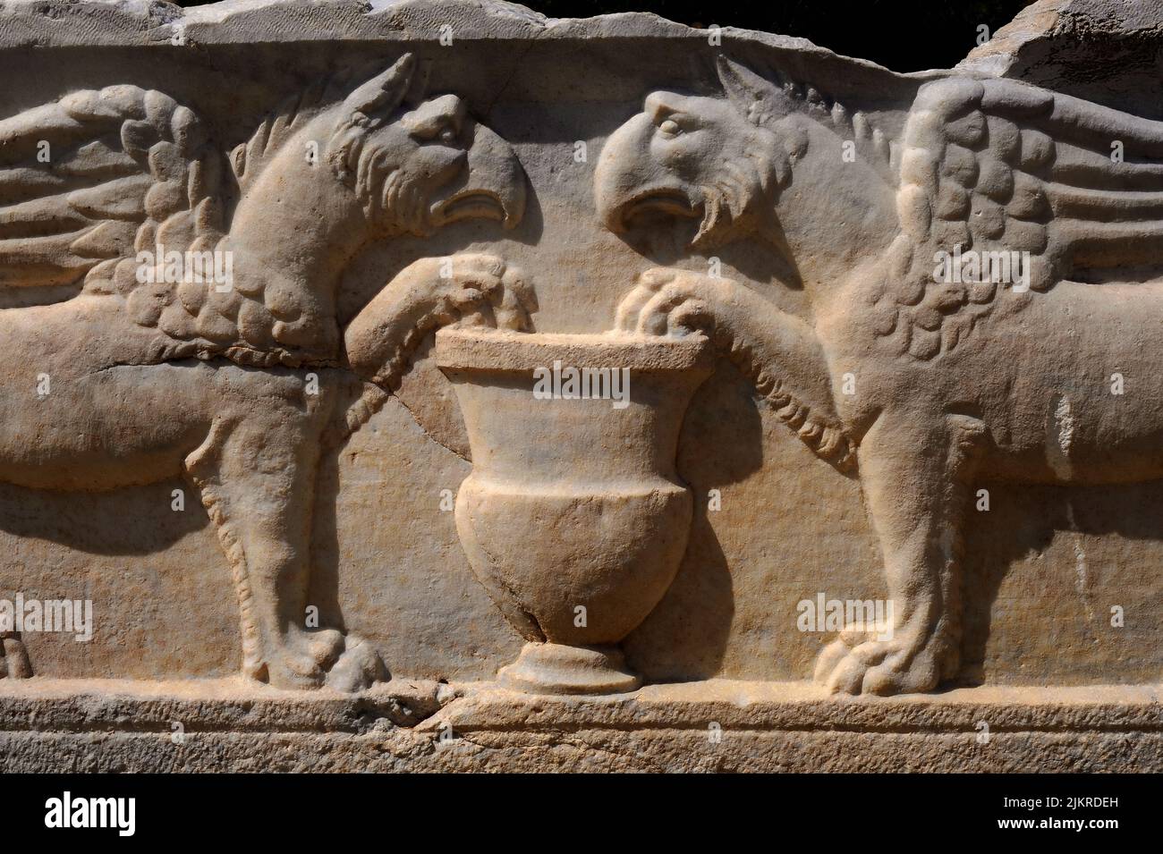 King of the birds in the ancient greek hi-res stock photography and ...