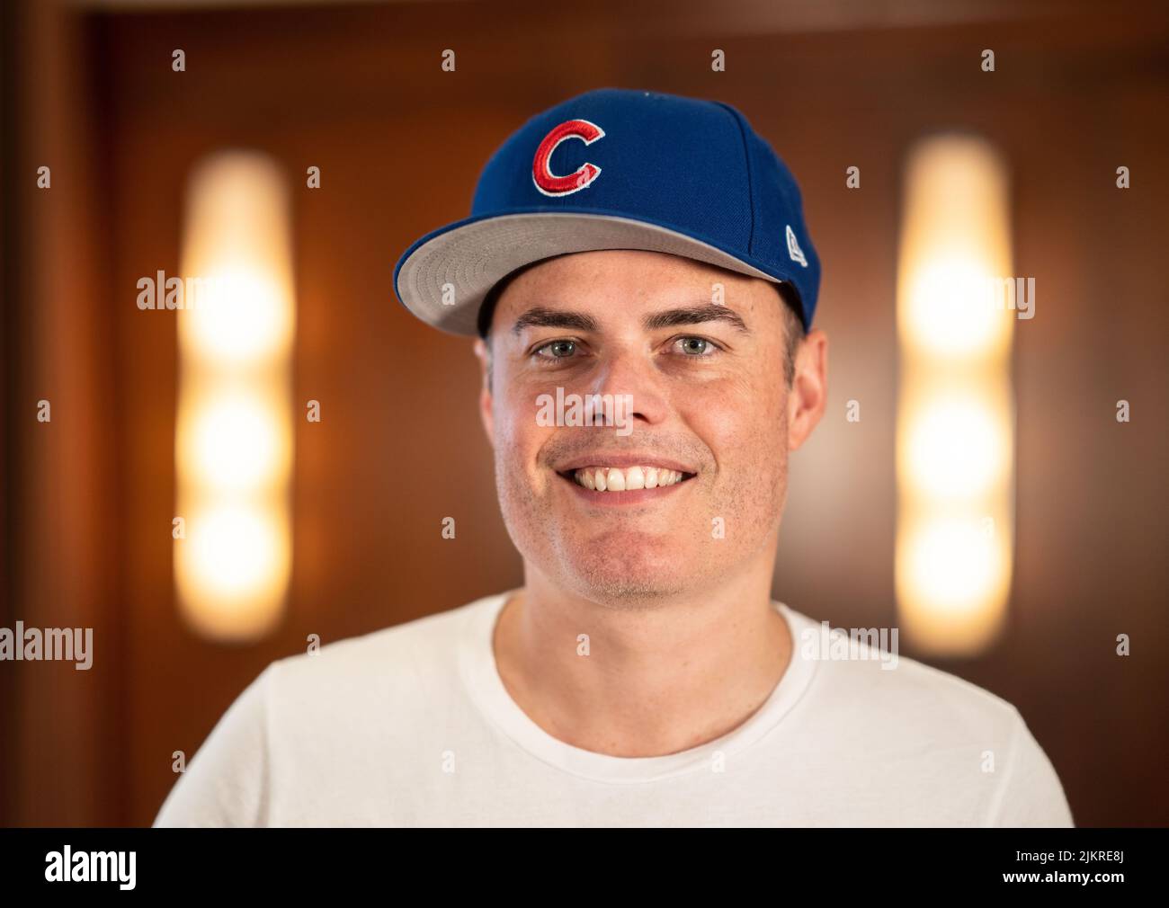 03 August 2022, Hessen, Frankfurt/Main: Canadian singer, guitarist and ...