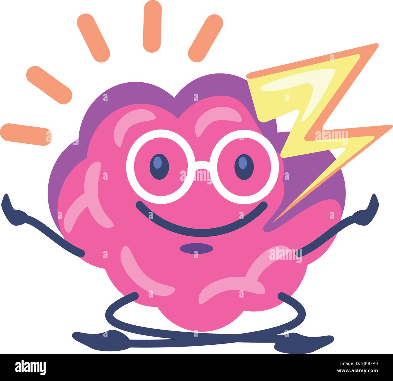 creativity brain cartoon Stock Vector Image & Art - Alamy