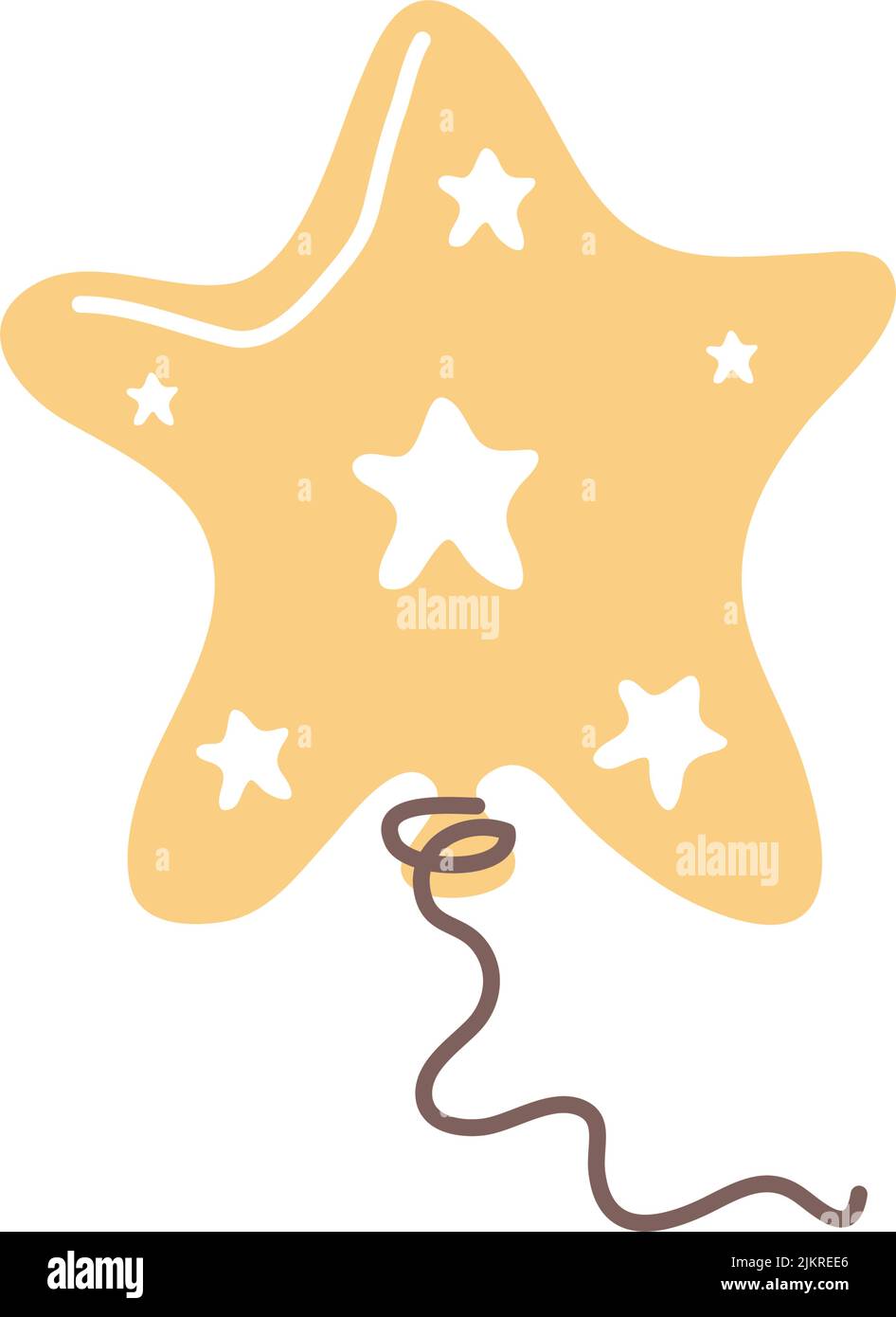 balloon shape star Stock Vector Image & Art - Alamy