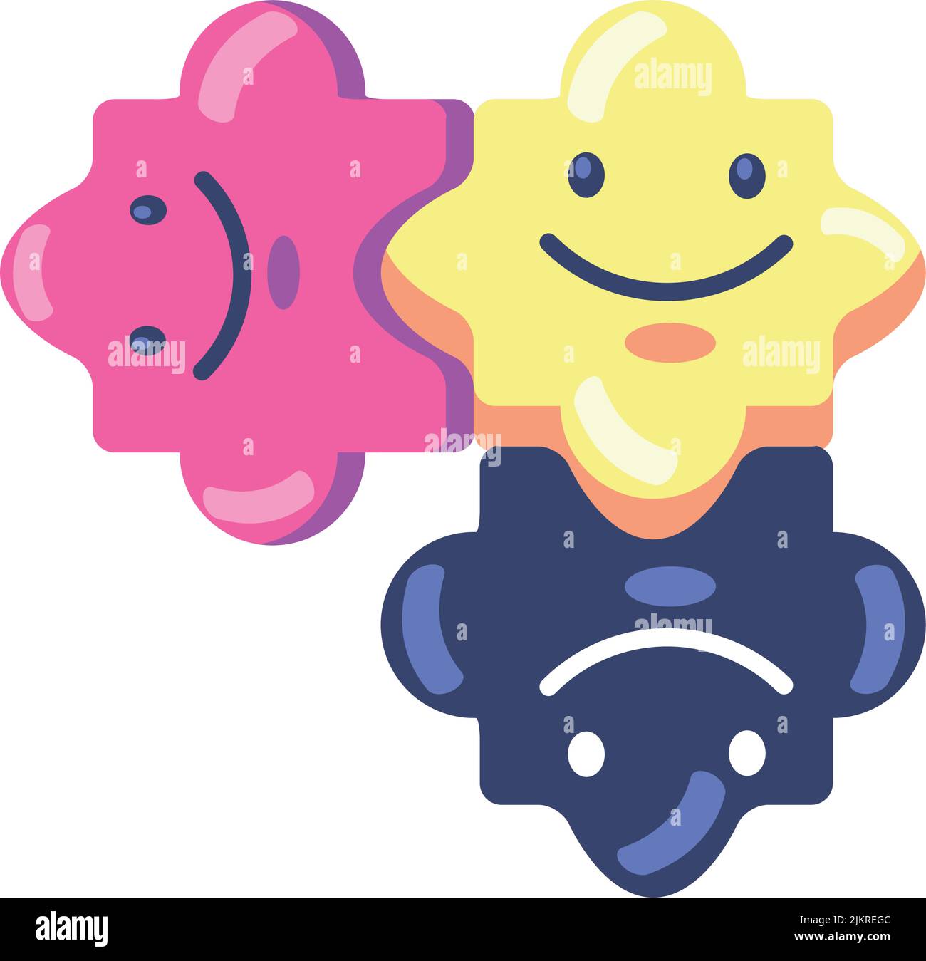 creativity puzzles cartoon Stock Vector Image & Art - Alamy