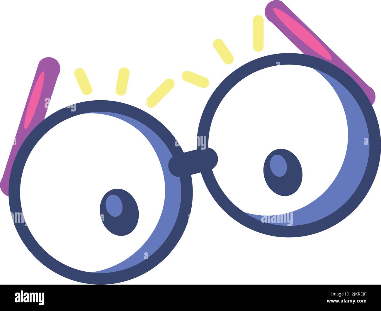 creativity eyeglasses view Stock Vector Image & Art - Alamy