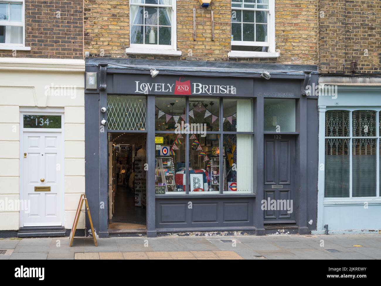 Lovely and british shop hi-res stock photography and images - Alamy