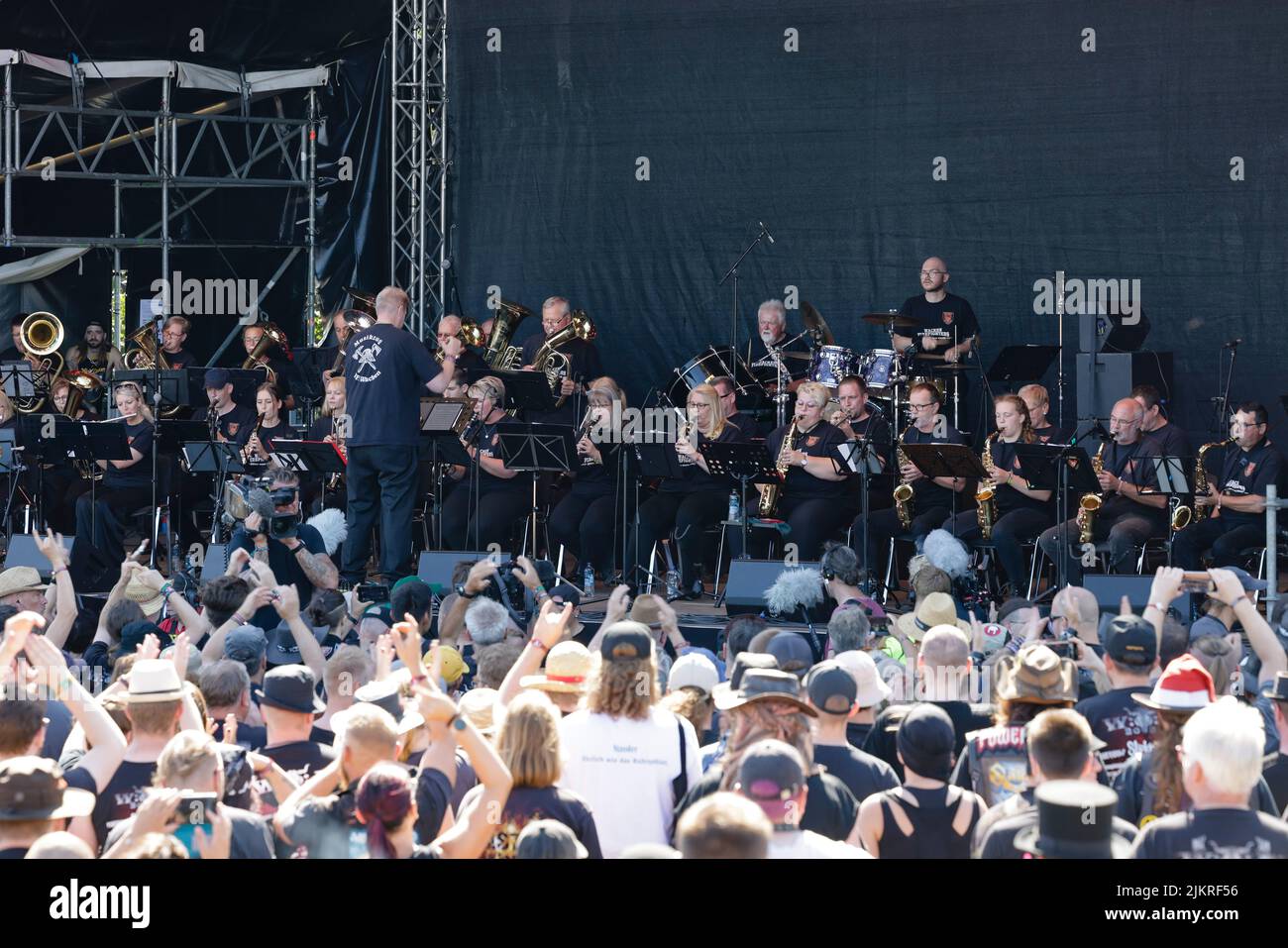 Fire department music band hi-res stock photography and images - Alamy