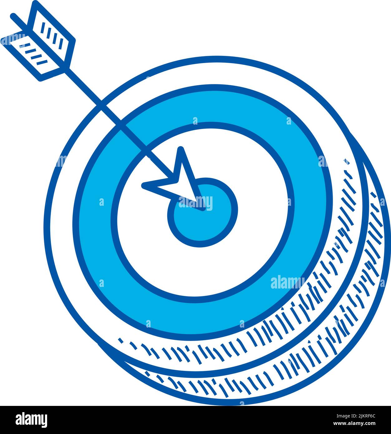 target doodle icon Stock Vector Image & Art - Alamy