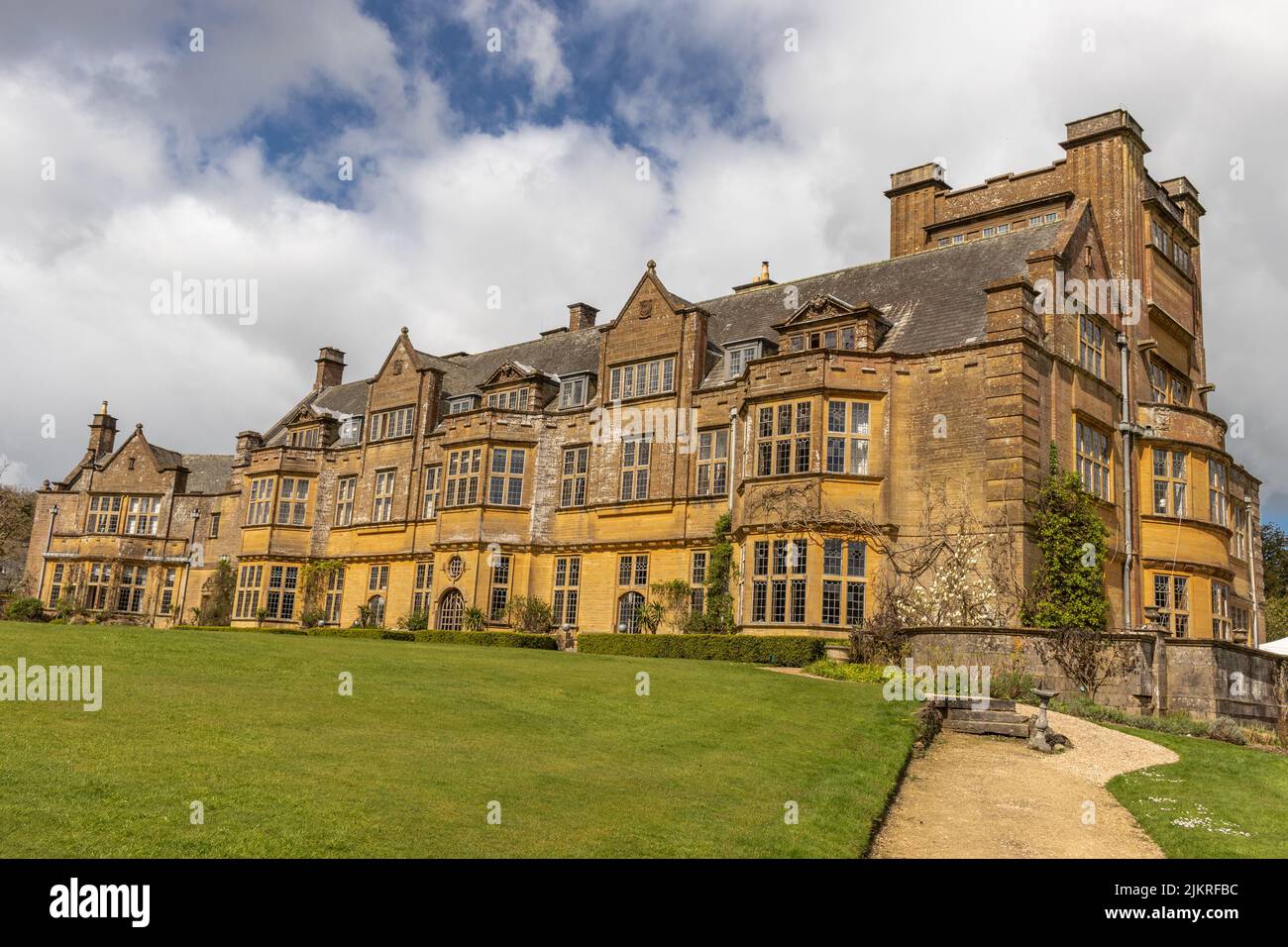 Minterne House and Gardens in Minterne Magna in Dorset.The house was ...