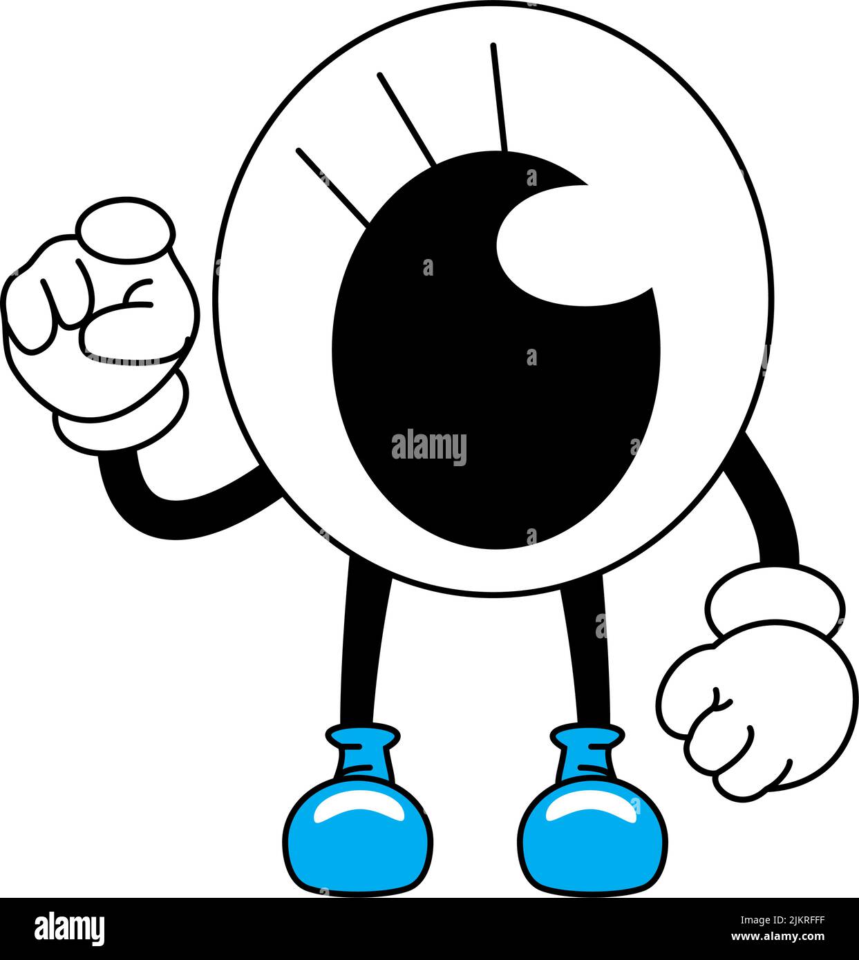 cartoon eye character cartoon Stock Vector Image & Art - Alamy