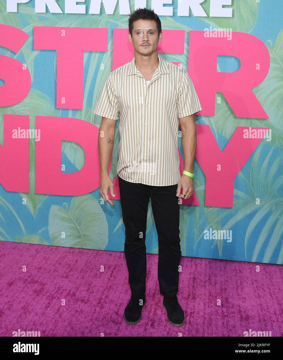 Timothy Granaderos arrives at the Universal Pictures' EASTER SUNDAY ...