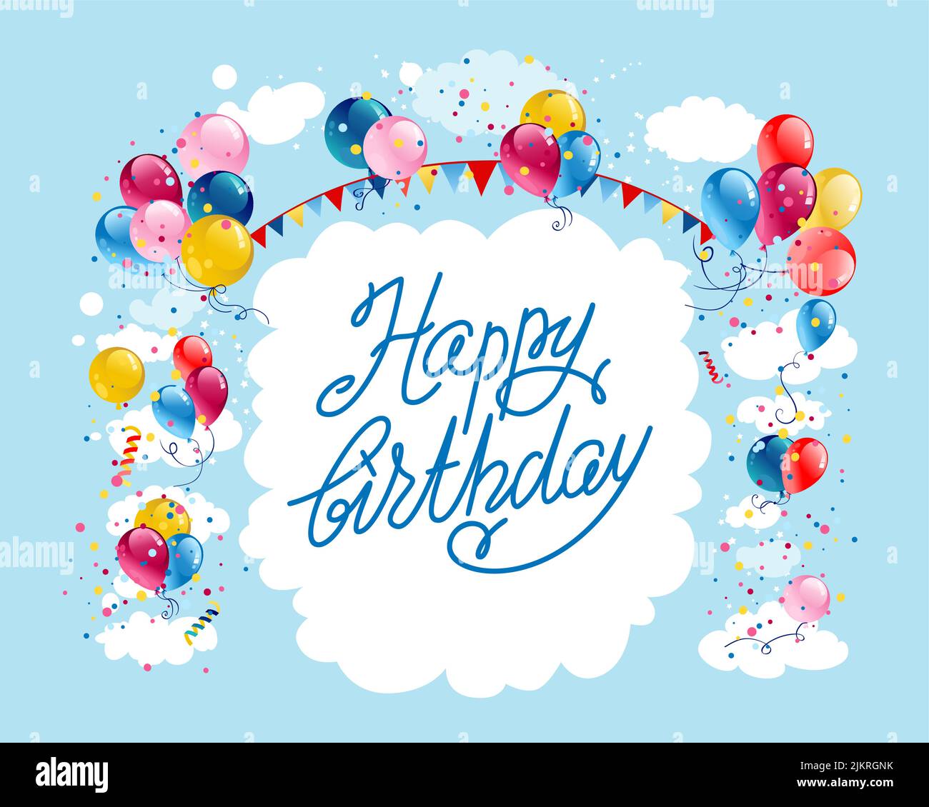 Happy birthday card Stock Vector Image & Art - Alamy