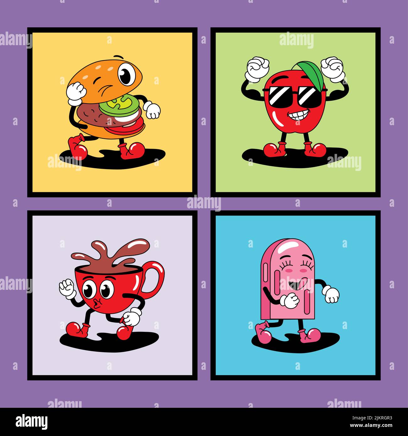 funny traditional cartoon Stock Vector Image & Art - Alamy