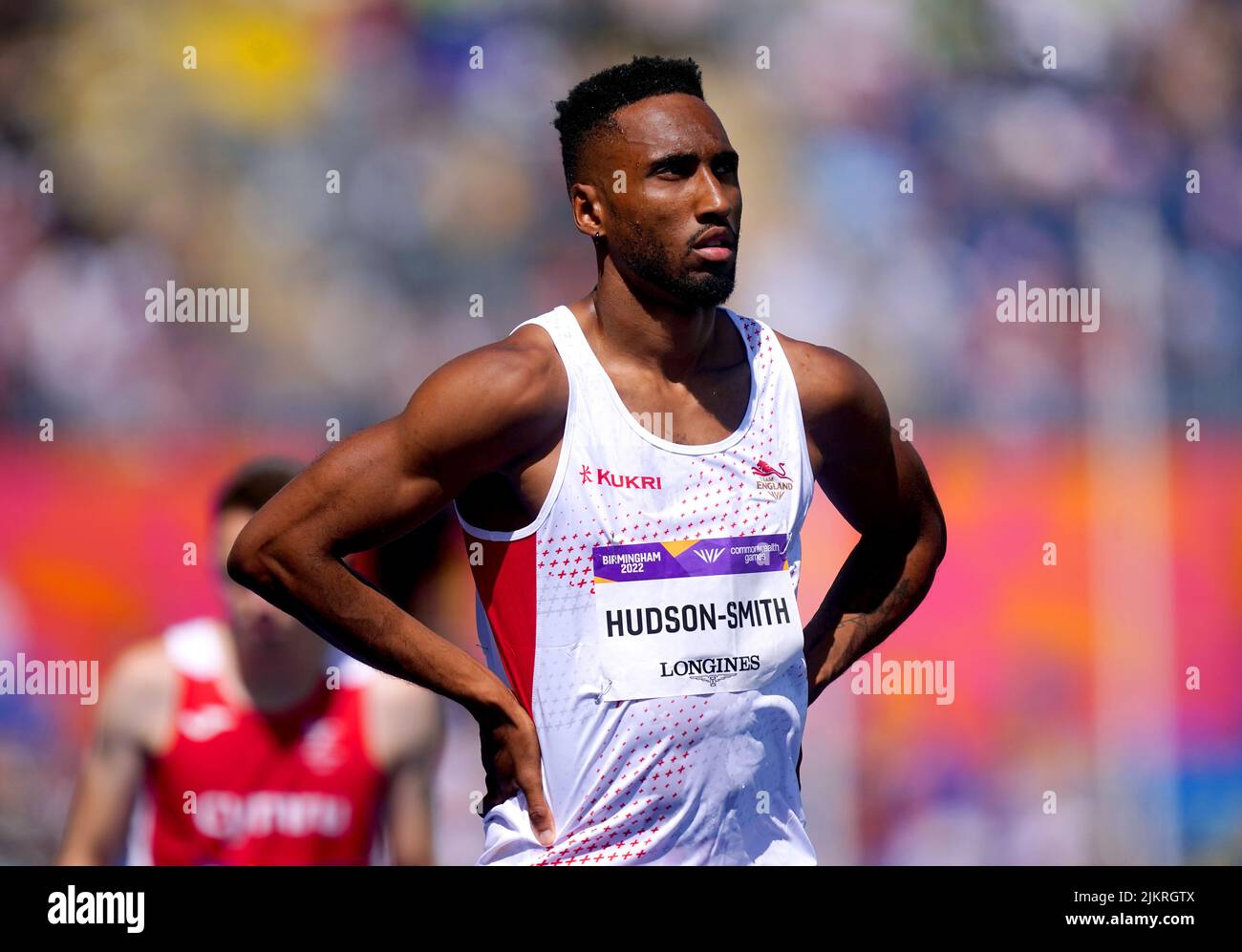 England's Matthew Hudson-Smith ahead of Heat 4 of the Men's 400m at ...