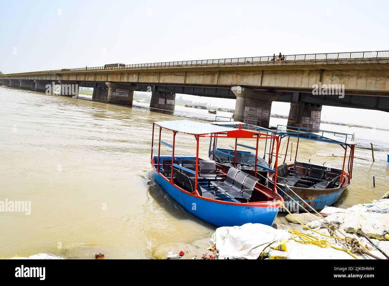 Ganga as seen in Garh Mukteshwar, Uttar Pradesh, India, River Ganga is ...
