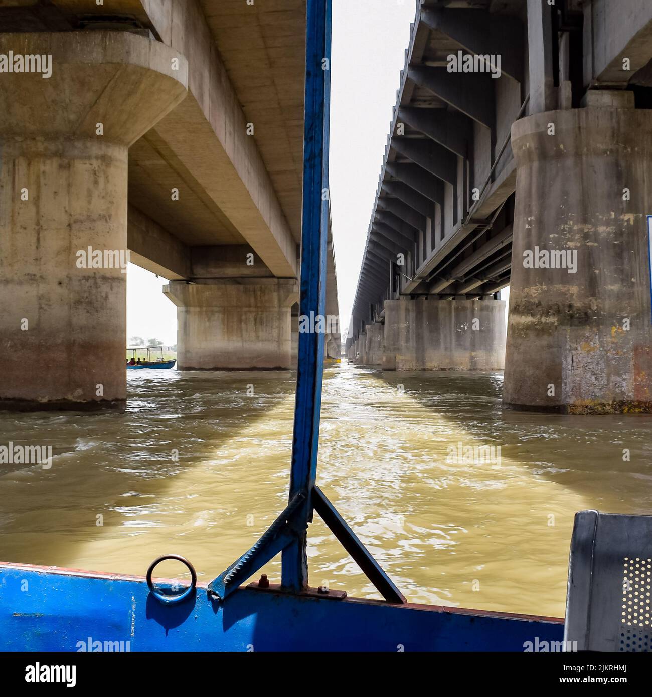 Ganga as seen in Garh Mukteshwar, Uttar Pradesh, India, River Ganga is ...