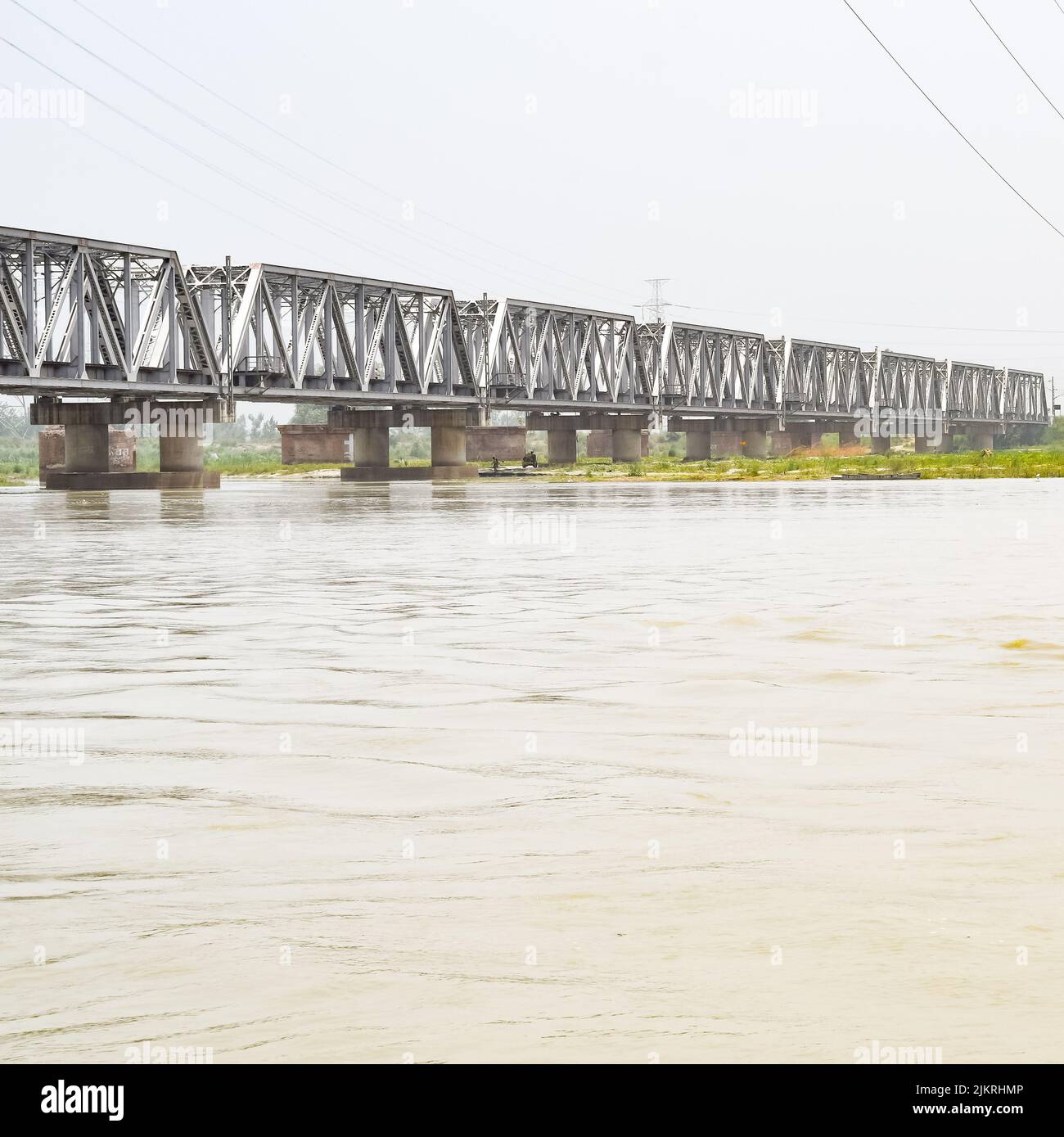 Ganga as seen in Garh Mukteshwar, Uttar Pradesh, India, River Ganga is ...