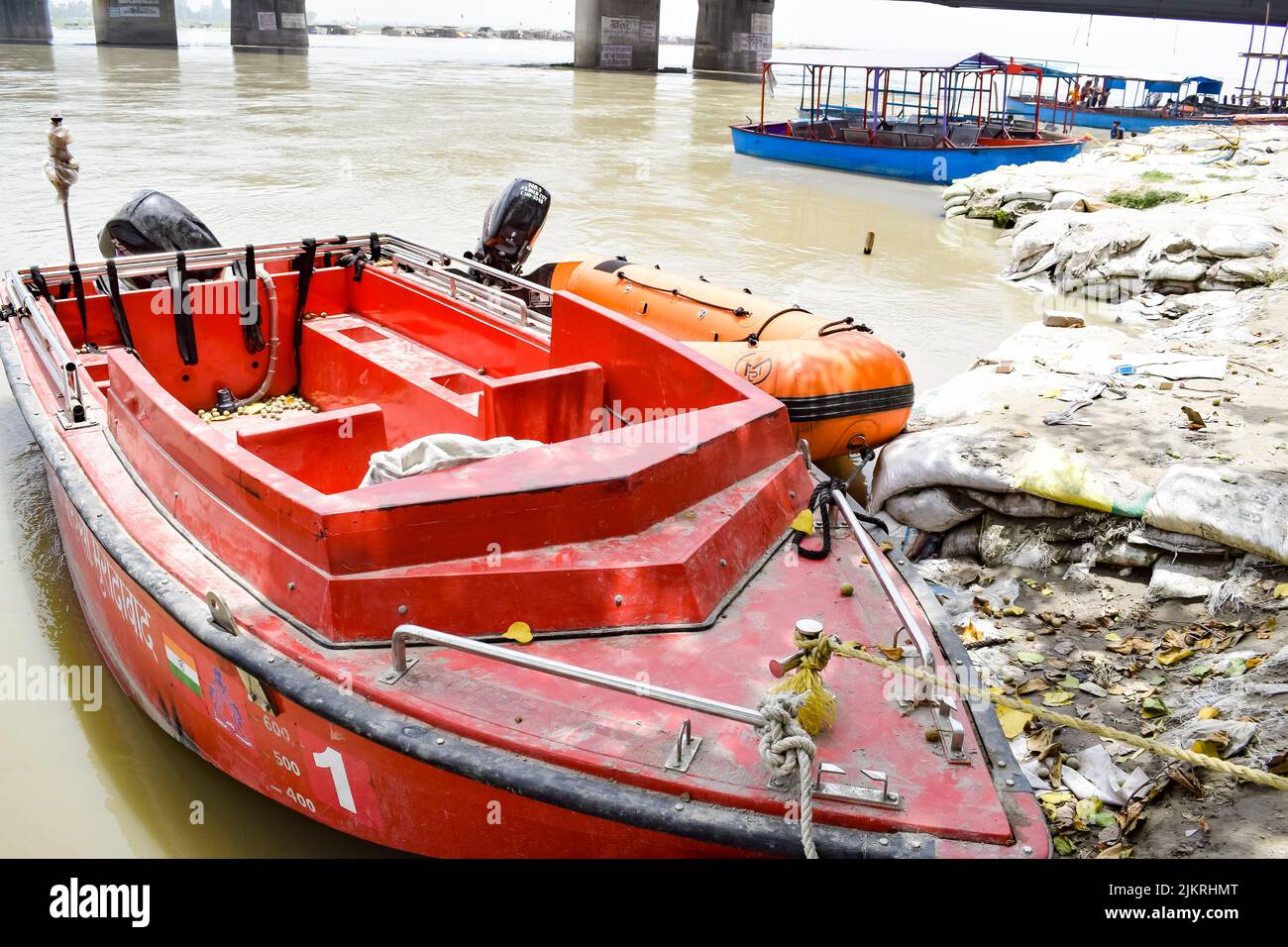 Ganga as seen in Garh Mukteshwar, Uttar Pradesh, India, River Ganga is ...