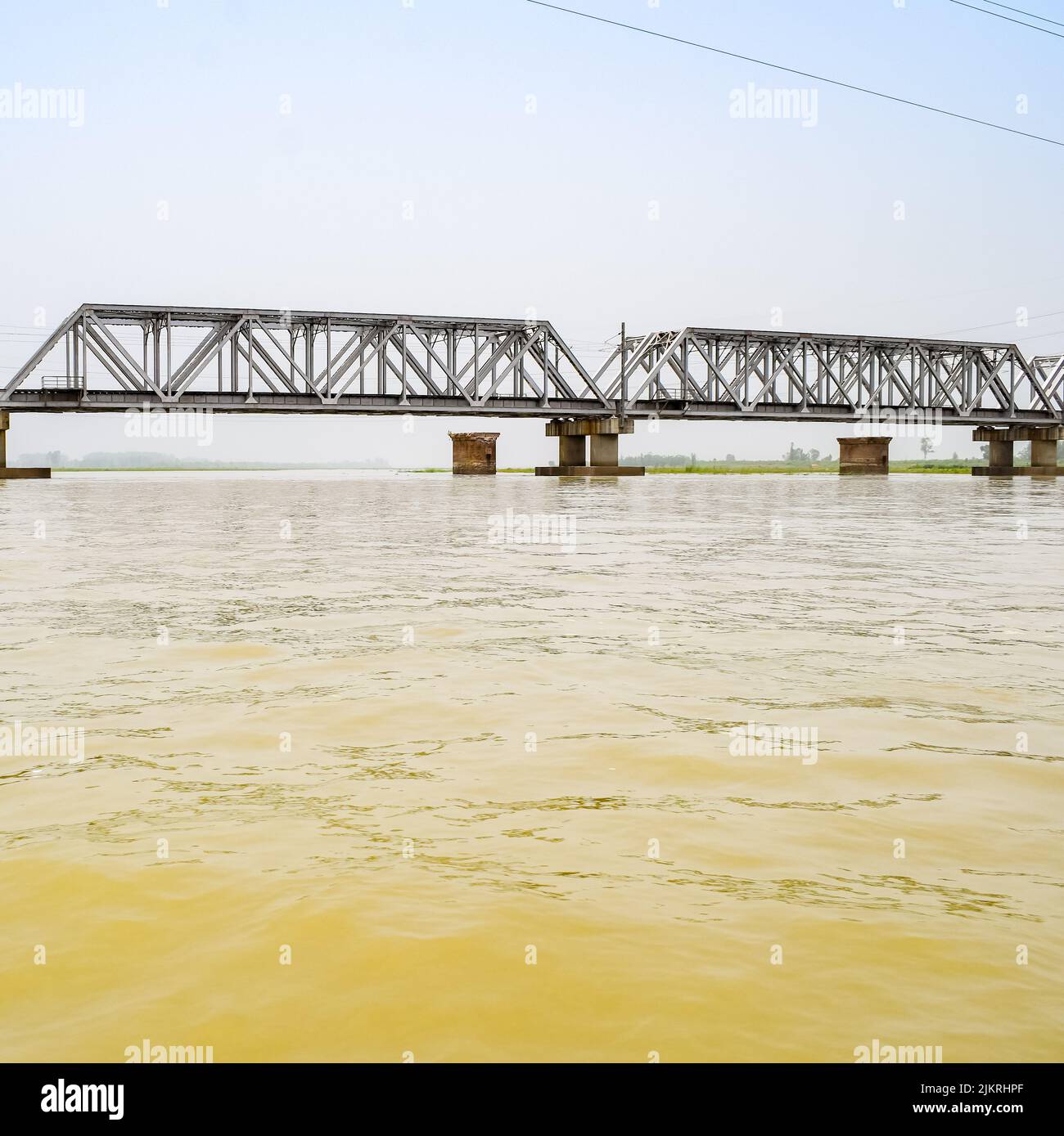 Ganga as seen in Garh Mukteshwar, Uttar Pradesh, India, River Ganga is ...