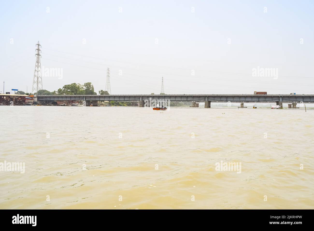Ganga as seen in Garh Mukteshwar, Uttar Pradesh, India, River Ganga is ...