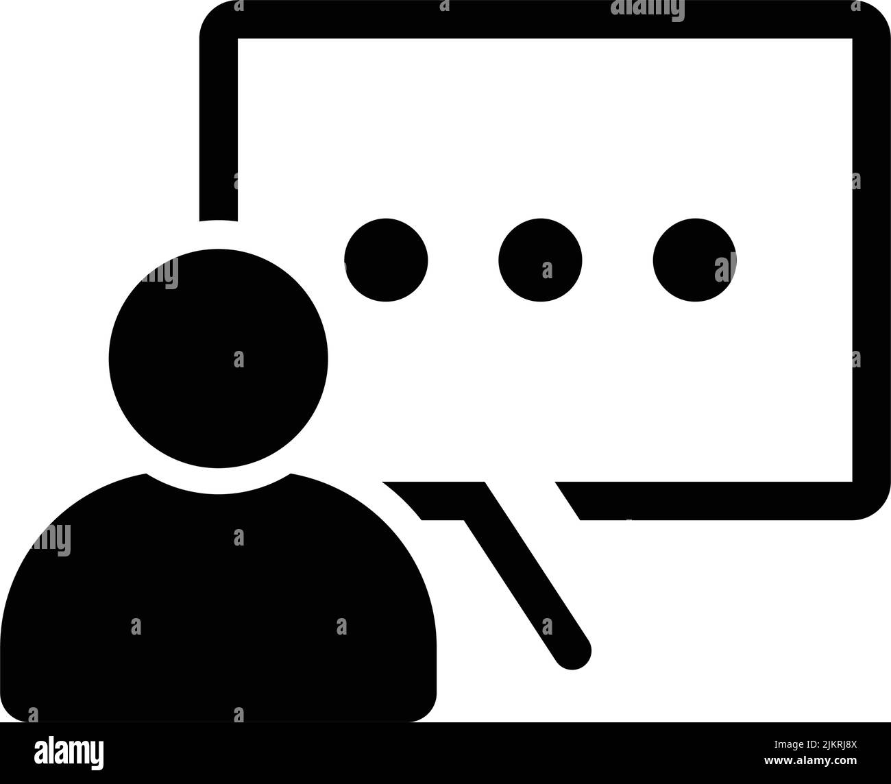 Conversation blog Stock Vector Images - Alamy