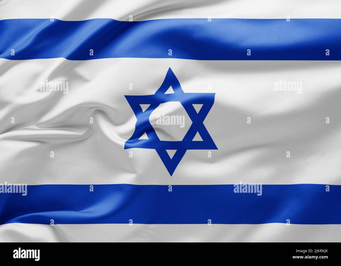 Flag state israel waving hi-res stock photography and images - Alamy